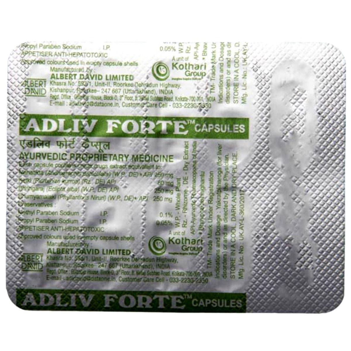 Adliv Forte, 10 Capsules Price, Uses, Side Effects, Composition ...