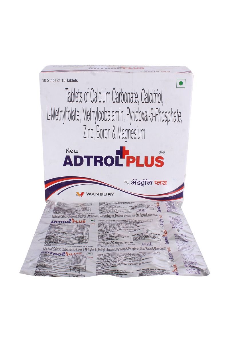 New Adtrol Plus Tablet 15's Price, Uses, Side Effects, Composition ...
