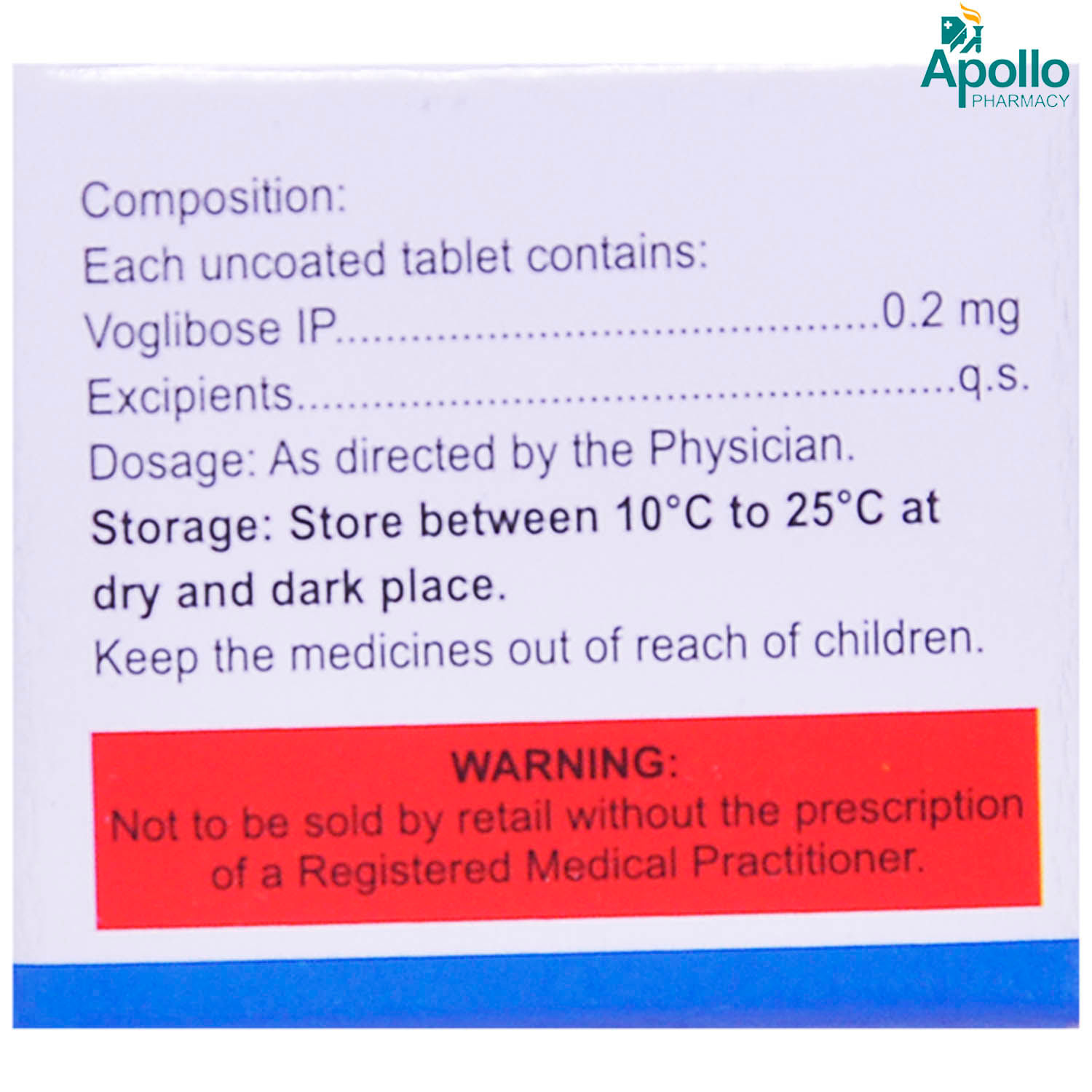 Advog 0.2 Tablet 10's Price, Uses, Side Effects, Composition - Apollo ...