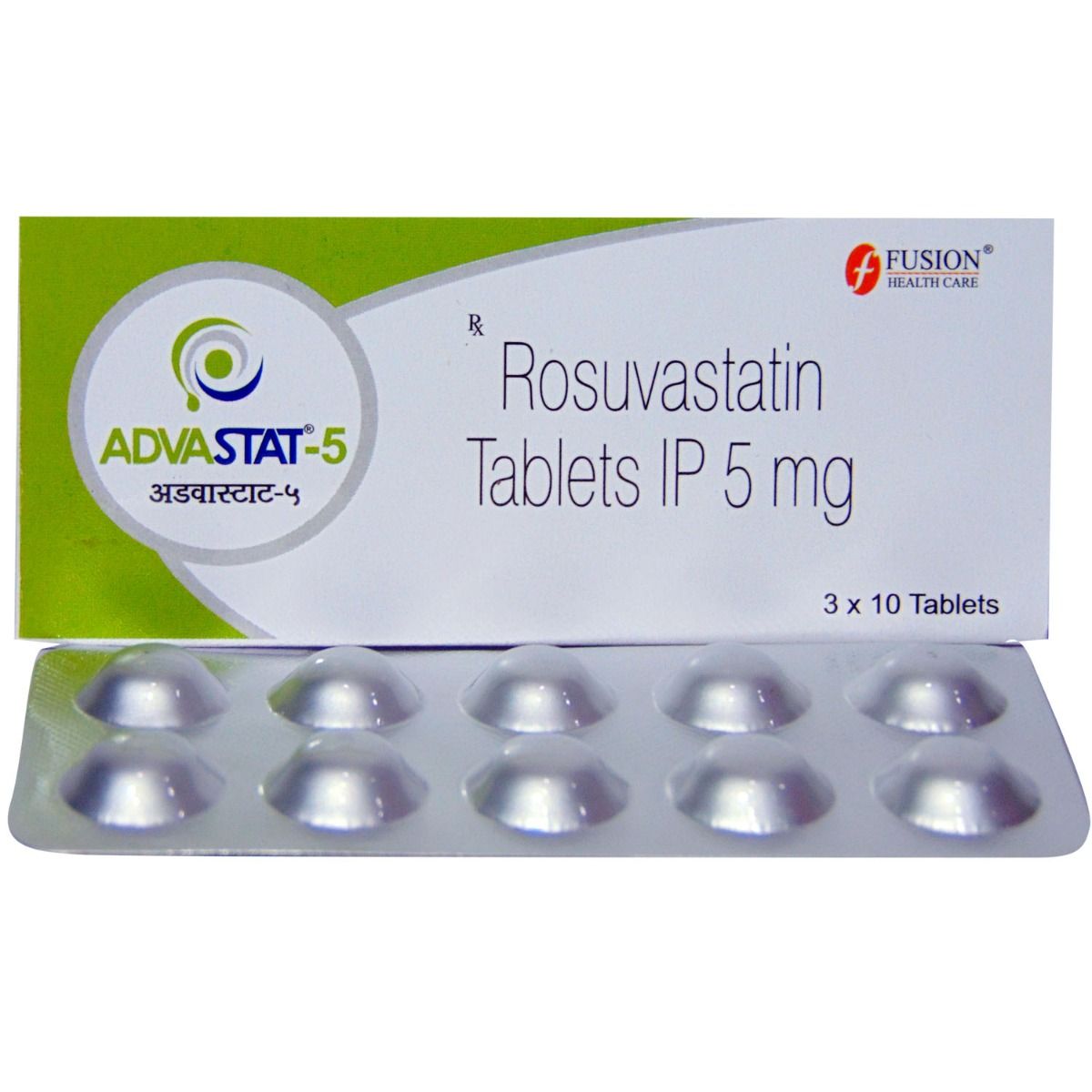 Advastat 5 Tablet 10's Price, Uses, Side Effects, Composition - Apollo ...