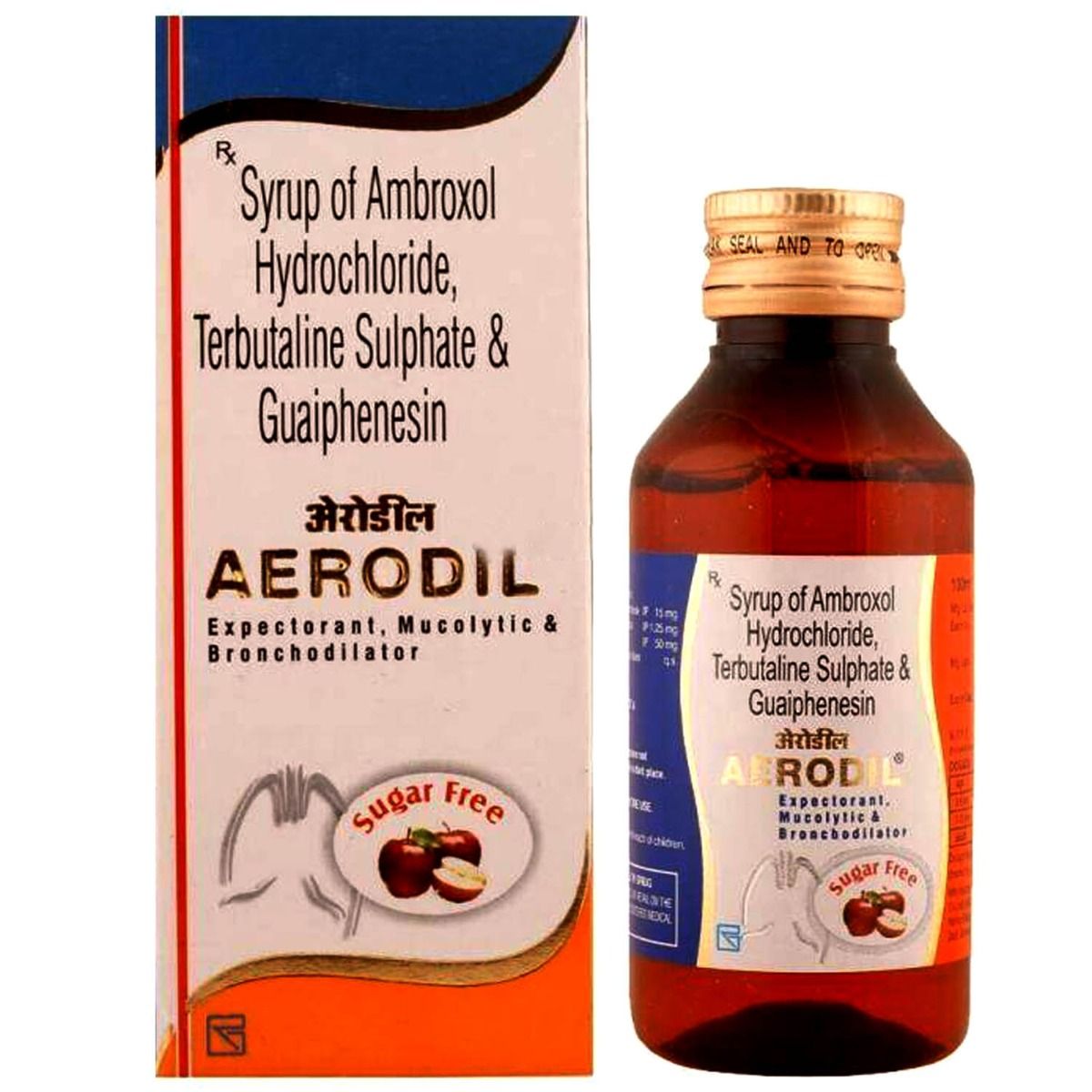 Aerodil Sugar Free Syrup 100 ml Price, Uses, Side Effects, Composition ...
