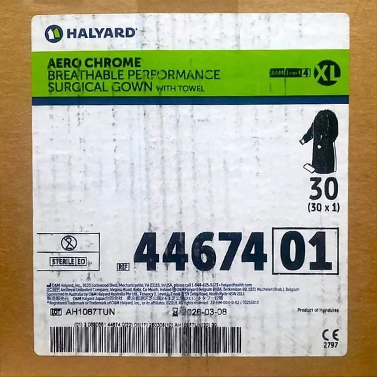 Halyard Aero Chrome Breathable Surgical Gown XL, 1 Count Price, Uses, Side Effects, Composition ...