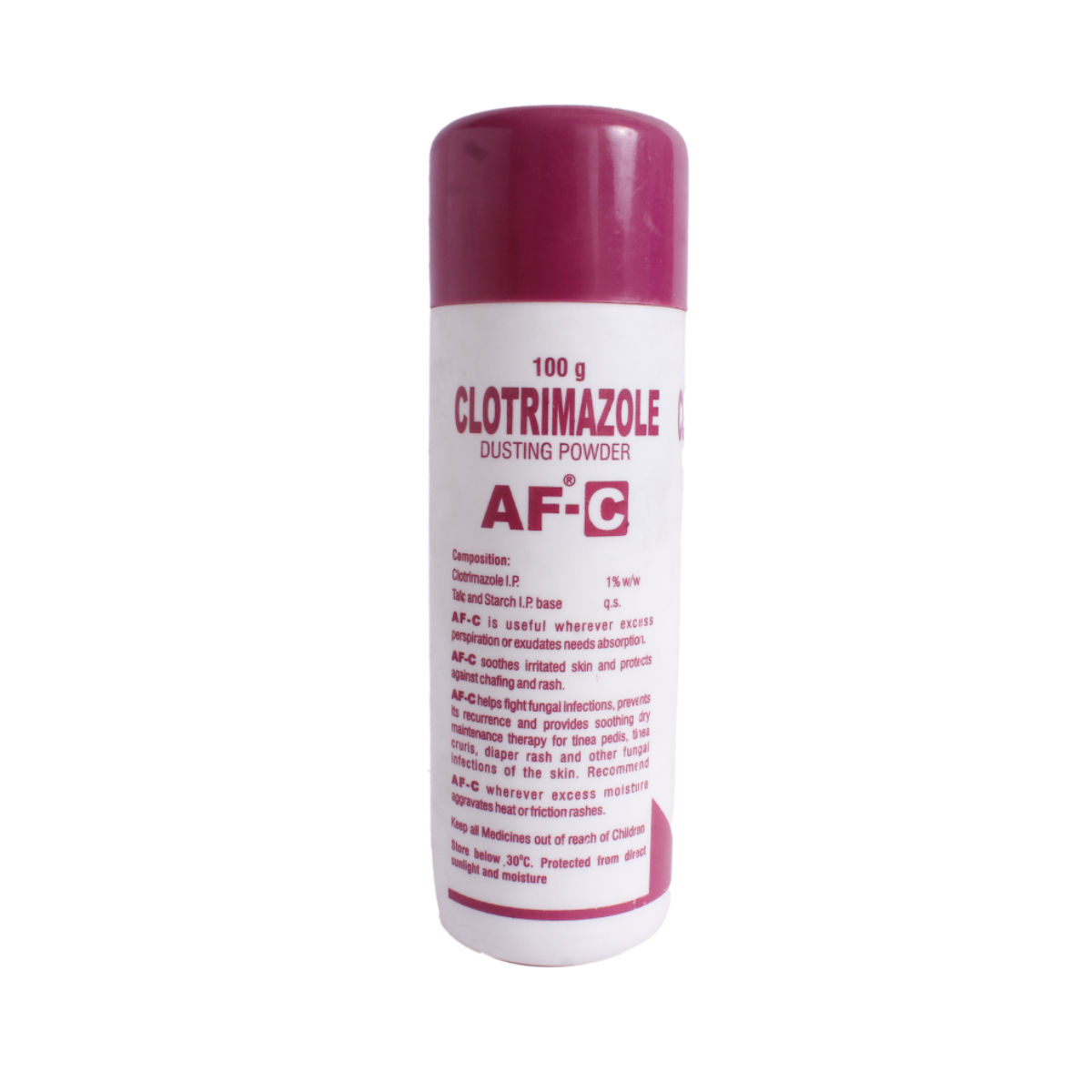 AF-C Dusting Powder 100 gm Price, Uses, Side Effects, Composition ...