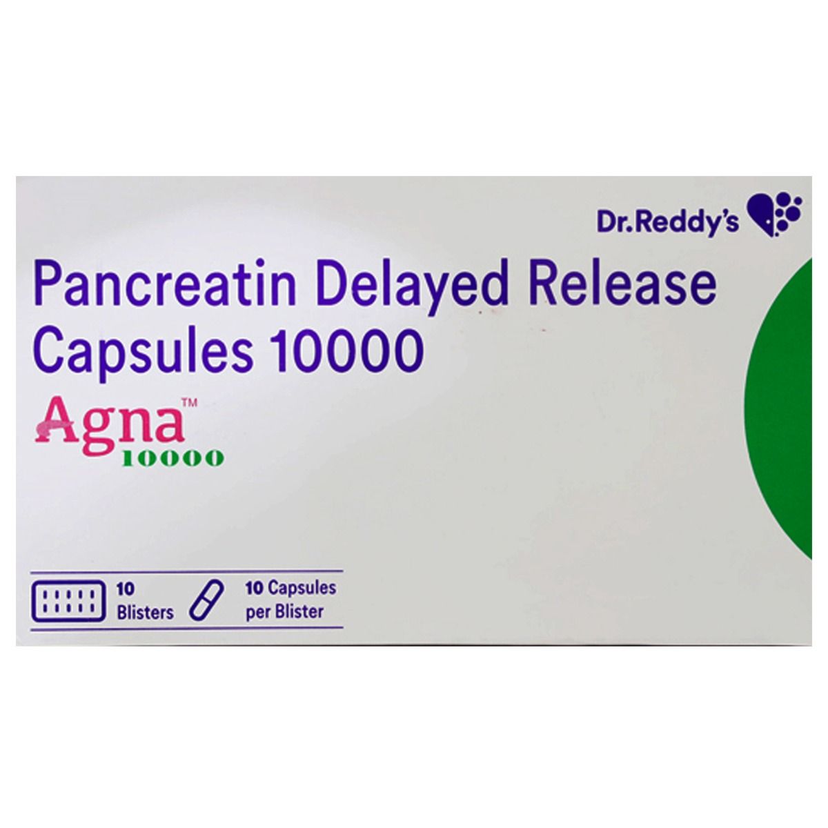 Agna 1000 Capsule 10's Price, Uses, Side Effects, Composition - Apollo ...