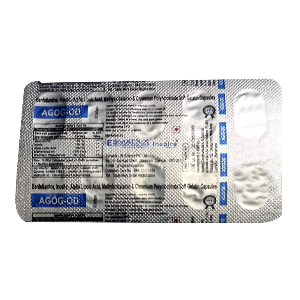 Agog OD Capsule | Uses, Side Effects, Price | Apollo Pharmacy