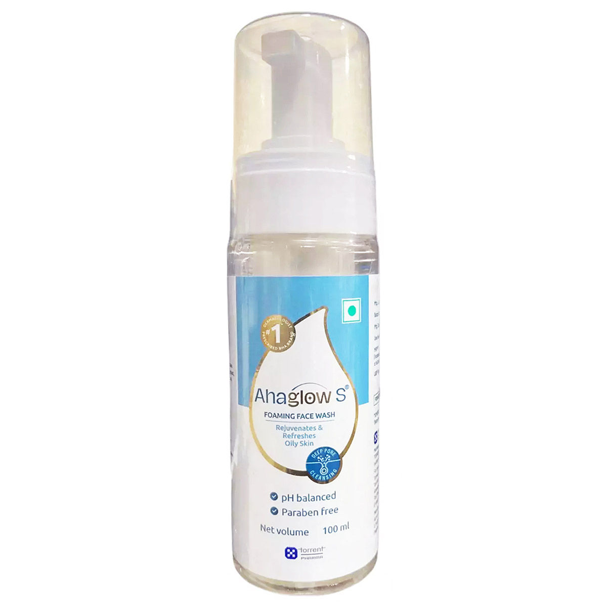 Buy Ahaglow S Foaming Face Wash 100 ml | 19 Minutes Delivery | Apollo ...