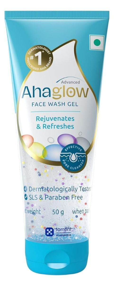 Ahaglow Advanced Skin Rejuvenating Face Wash Gel | Uses, Side Effects ...