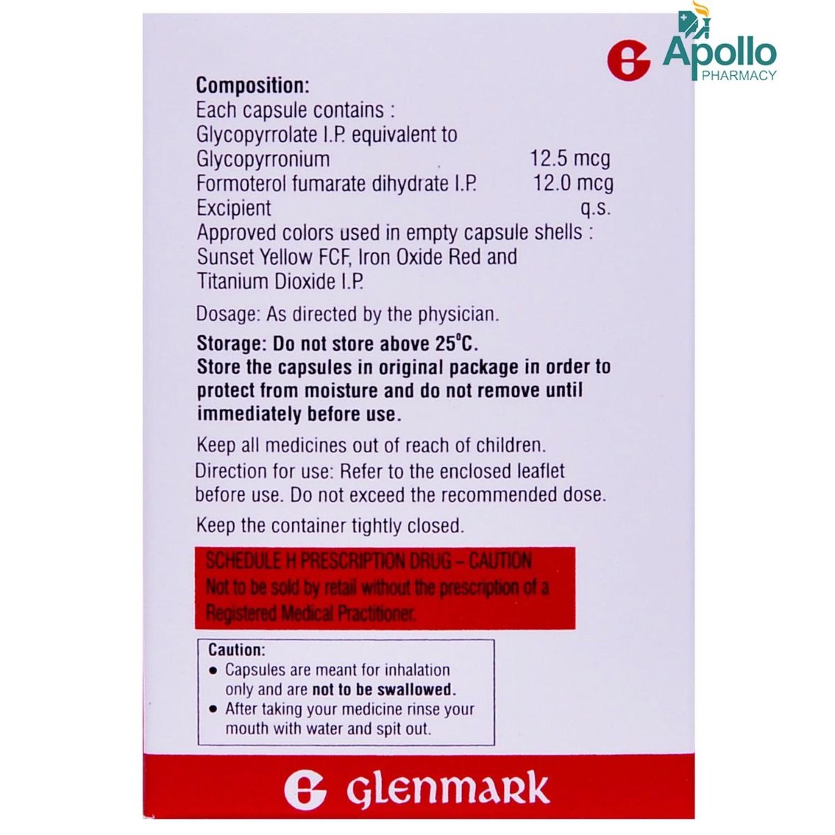 Airz-F Capsule 30's Price, Uses, Side Effects, Composition - Apollo ...