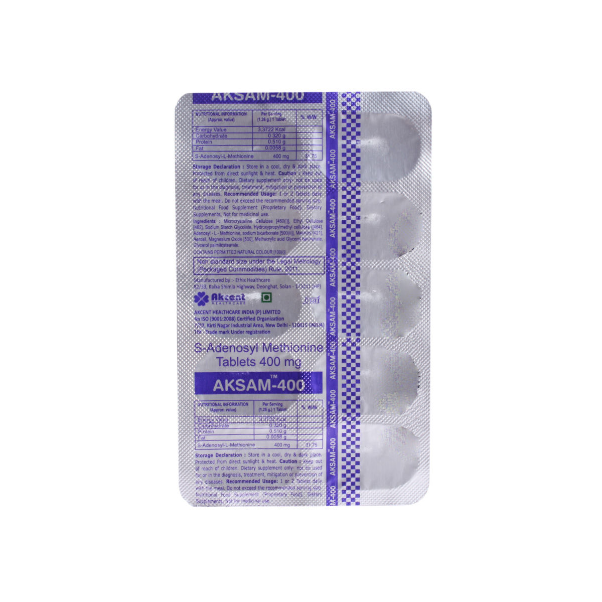 Aksam 400 mg Tablet 10's Price, Uses, Side Effects, Composition ...