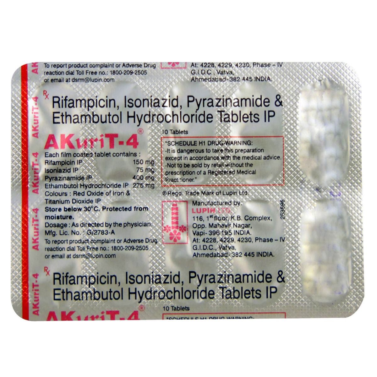 Akurit-4 Tablet | Uses, Side Effects, Price | Apollo Pharmacy