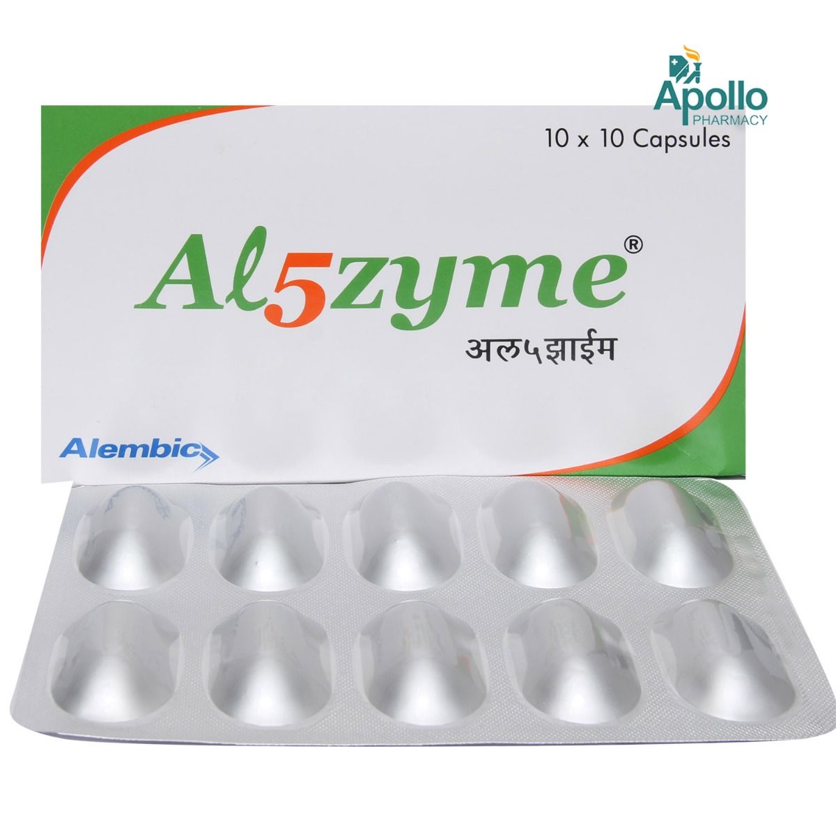 Al5Zyme Capsule 10's Price, Uses, Side Effects, Composition - Apollo ...