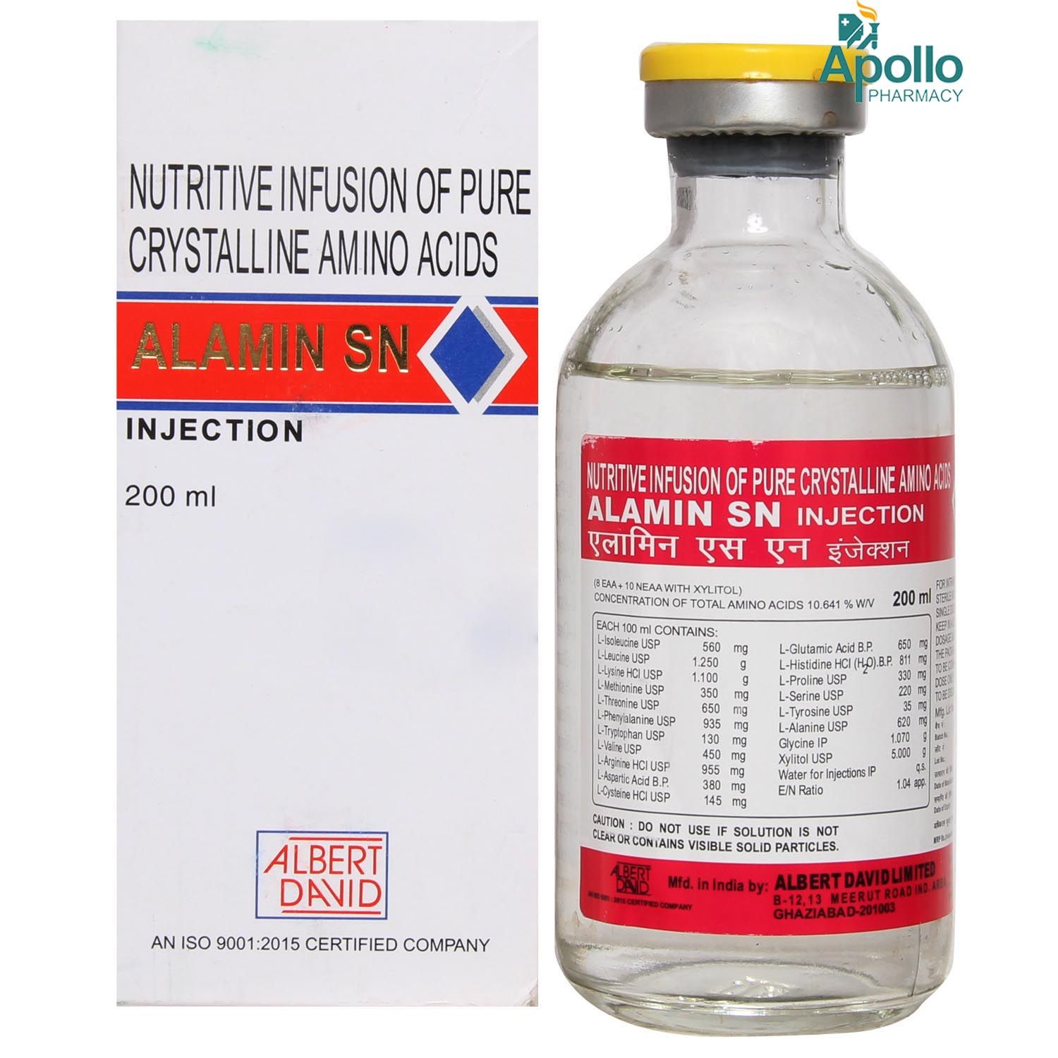 Alamin SN Injection | Uses, Side Effects, Price | Apollo Pharmacy