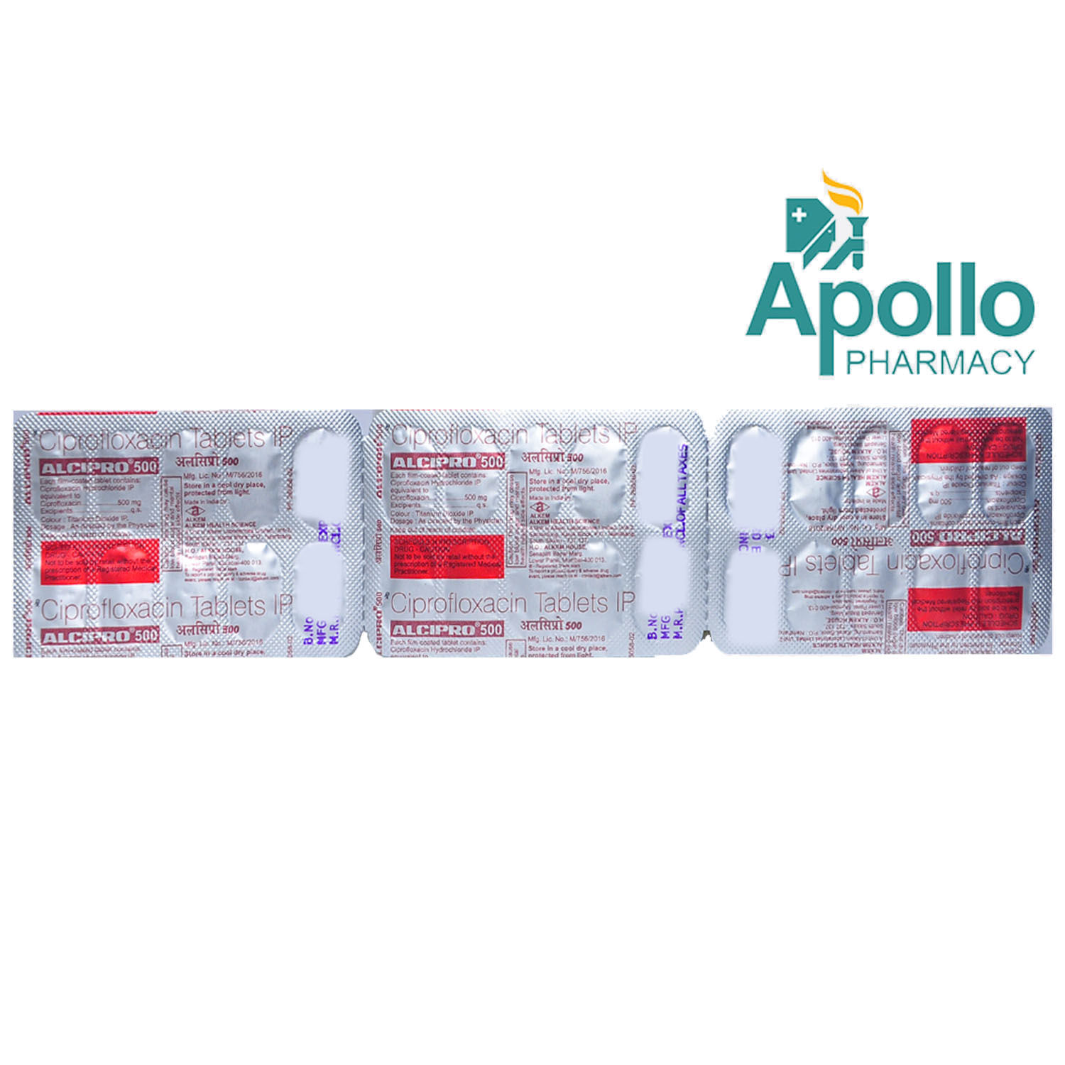 Alcipro 500 mg Tablet 10's Price, Uses, Side Effects, Composition ...