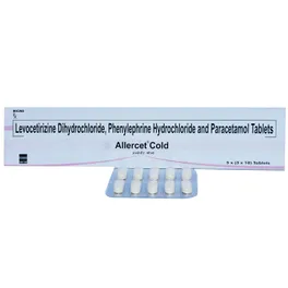 Allercet Cold Tablet | Uses, Side Effects, Price | Apollo Pharmacy