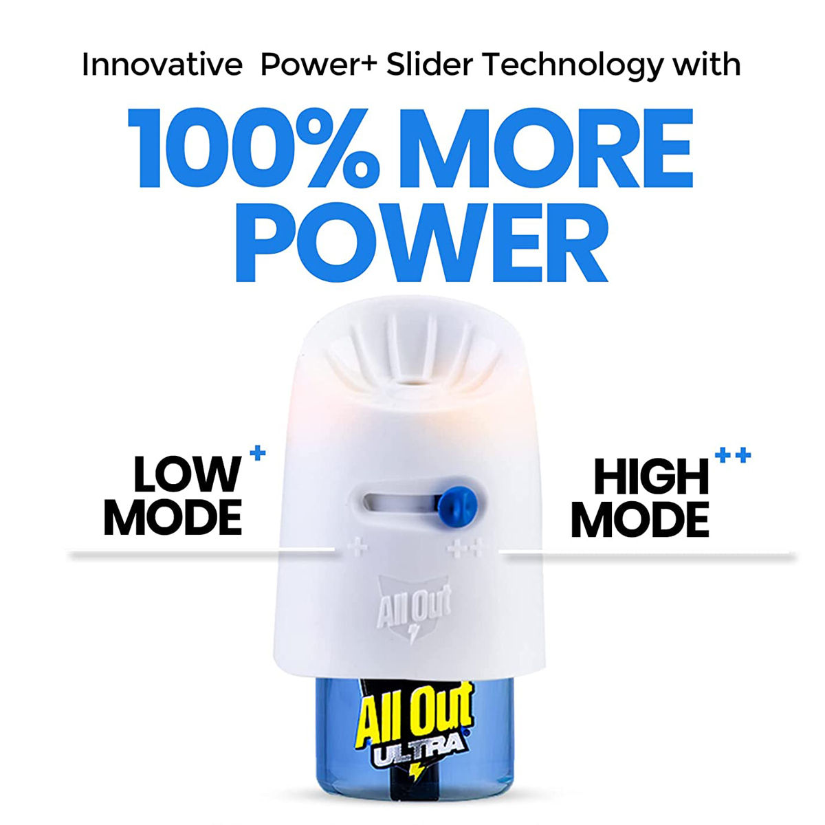 All Out Ultra Power+ Slider Mosquito Repellent Refill With Machine, 1 ...