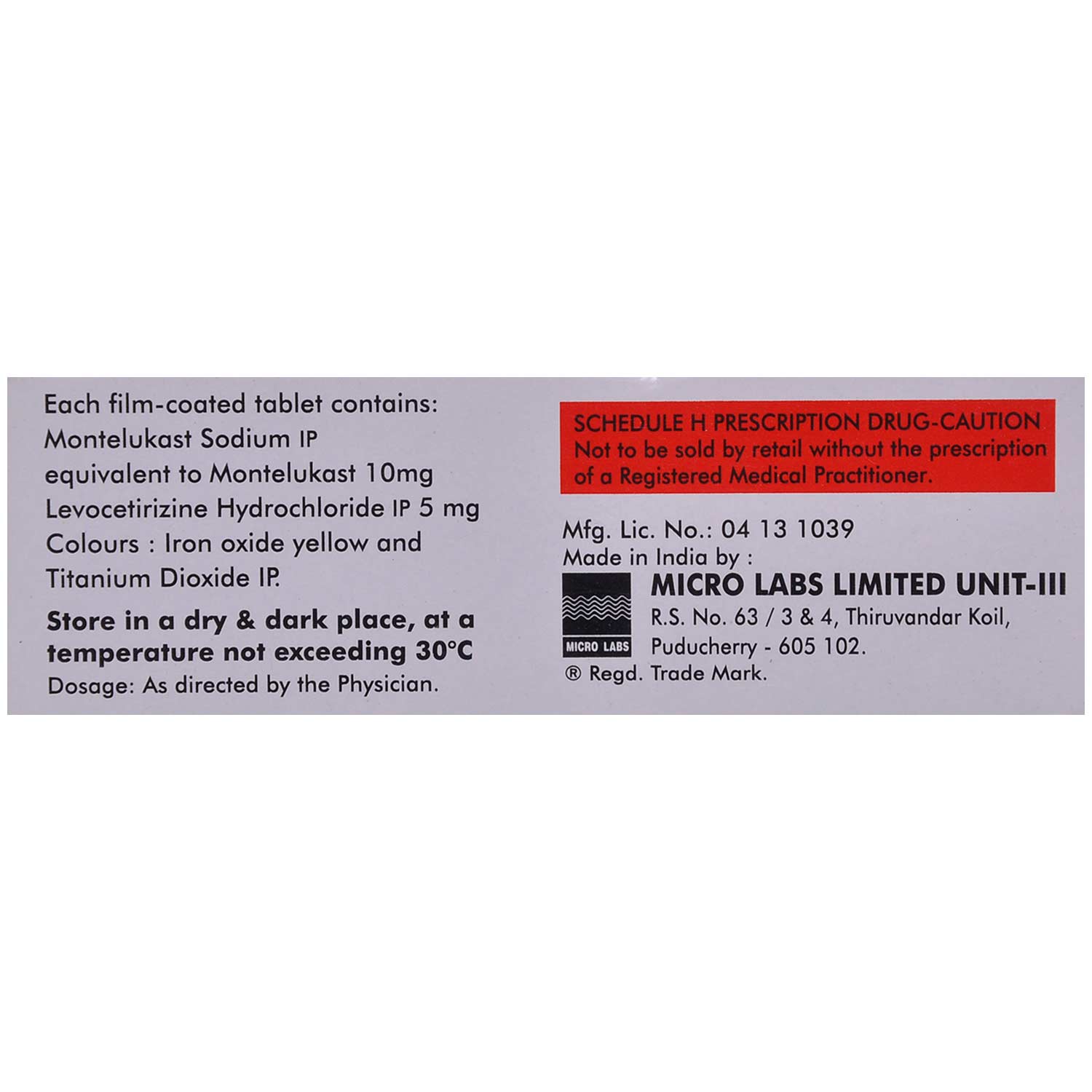 Allercet-M Tablet | Uses, Side Effects, Price | Apollo Pharmacy