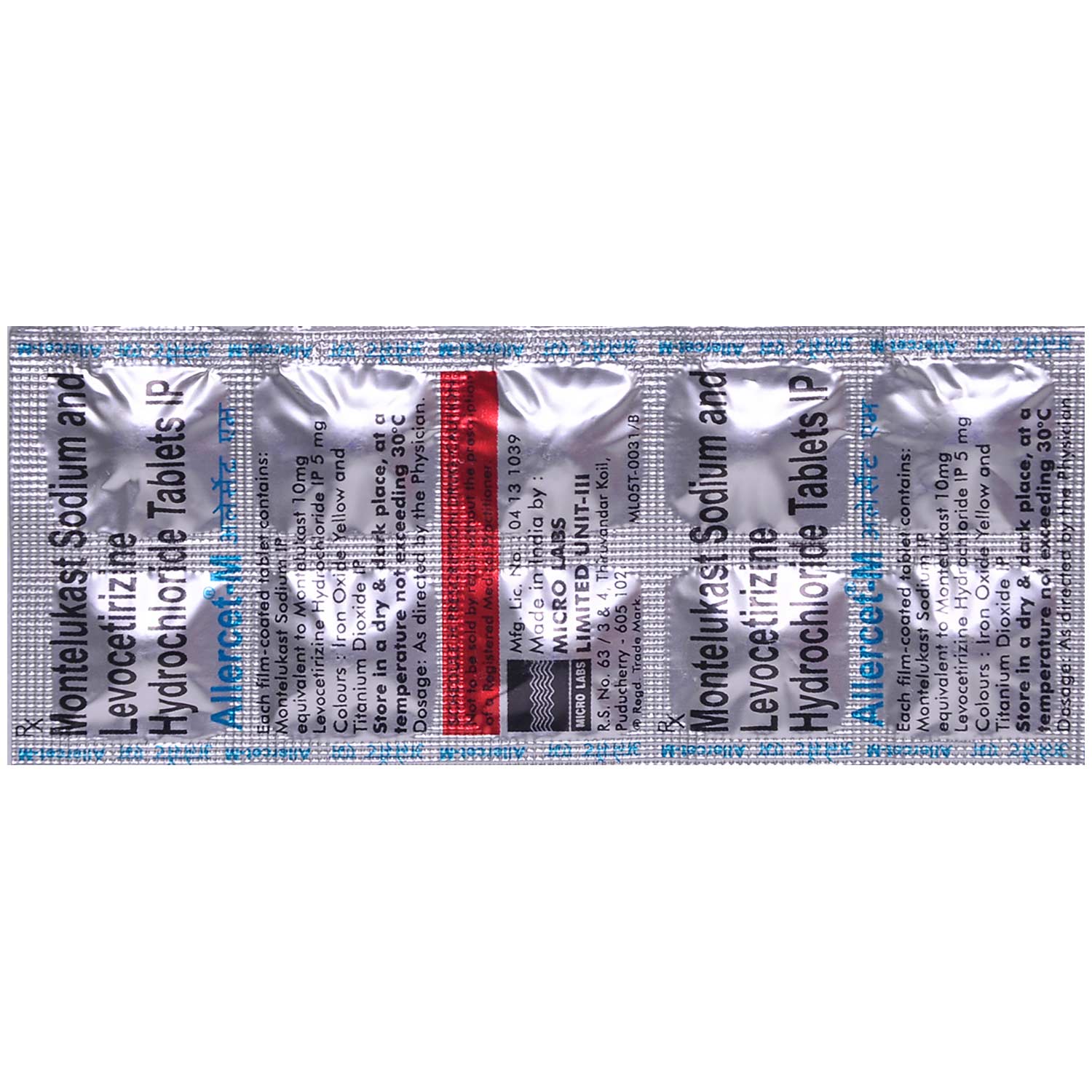 Allercet-M Tablet 10's Price, Uses, Side Effects, Composition - Apollo ...