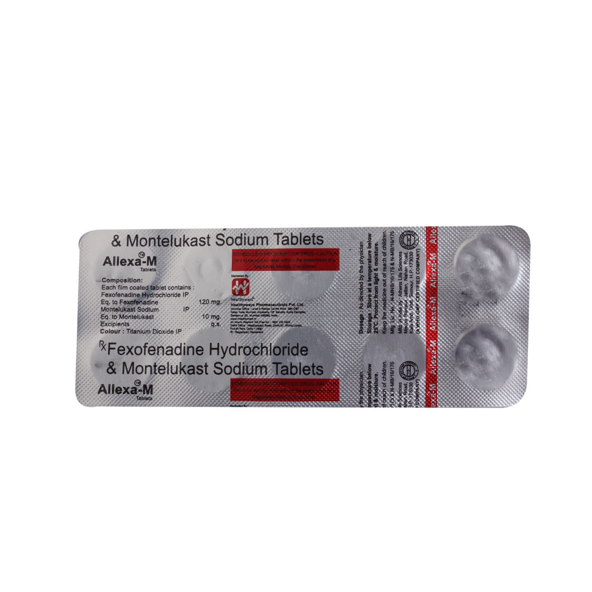 Allexa-M Tablet 10's Price, Uses, Side Effects, Composition - Apollo ...