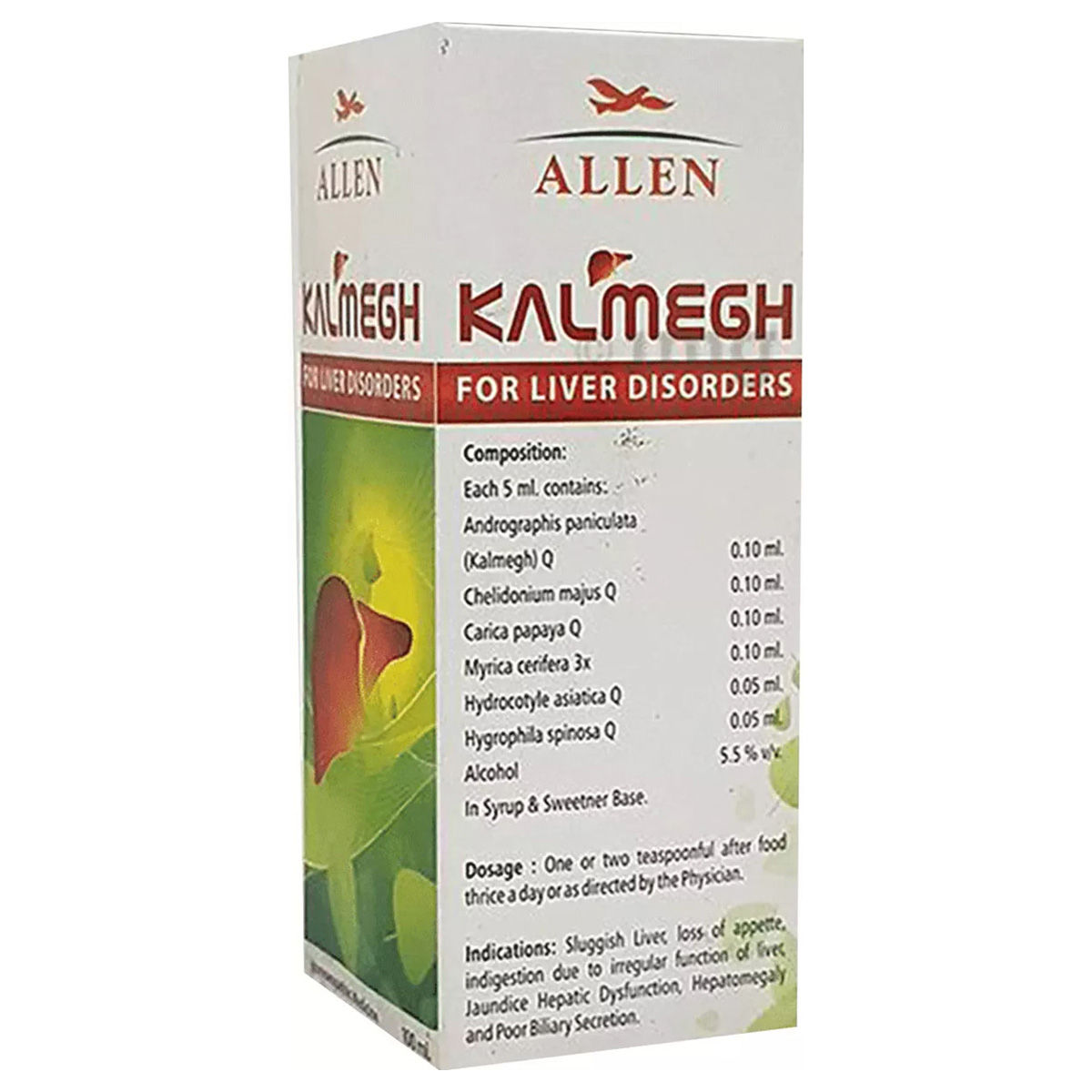 Buy Allen Kalmegh Syrup, 200 ml | 19 Minutes Delivery | Apollo Pharmacy