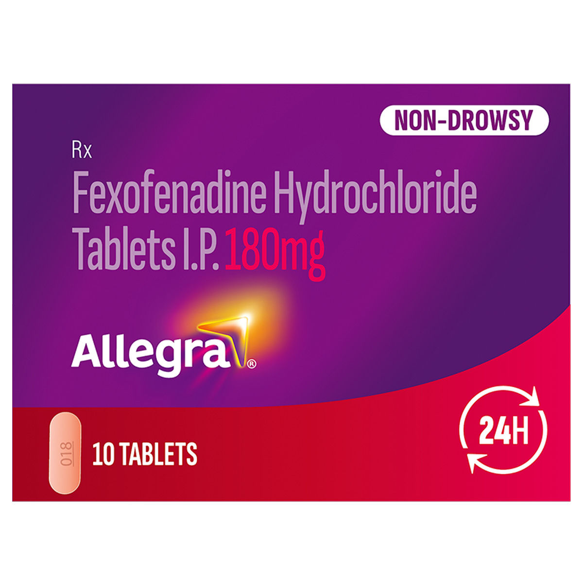 Allegra 180 mg Tablet 10's | Uses, Side Effects, Price | Apollo Pharmacy