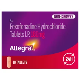 Allegra 180 mg Tablet 10's | Uses, Side Effects, Price | Apollo Pharmacy