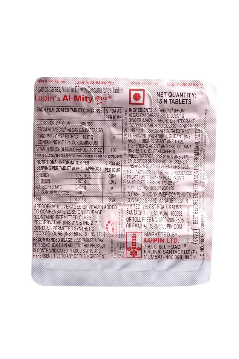 Lupin's Al-Mity Plus Tablet | Uses, Side Effects, Price | Apollo Pharmacy