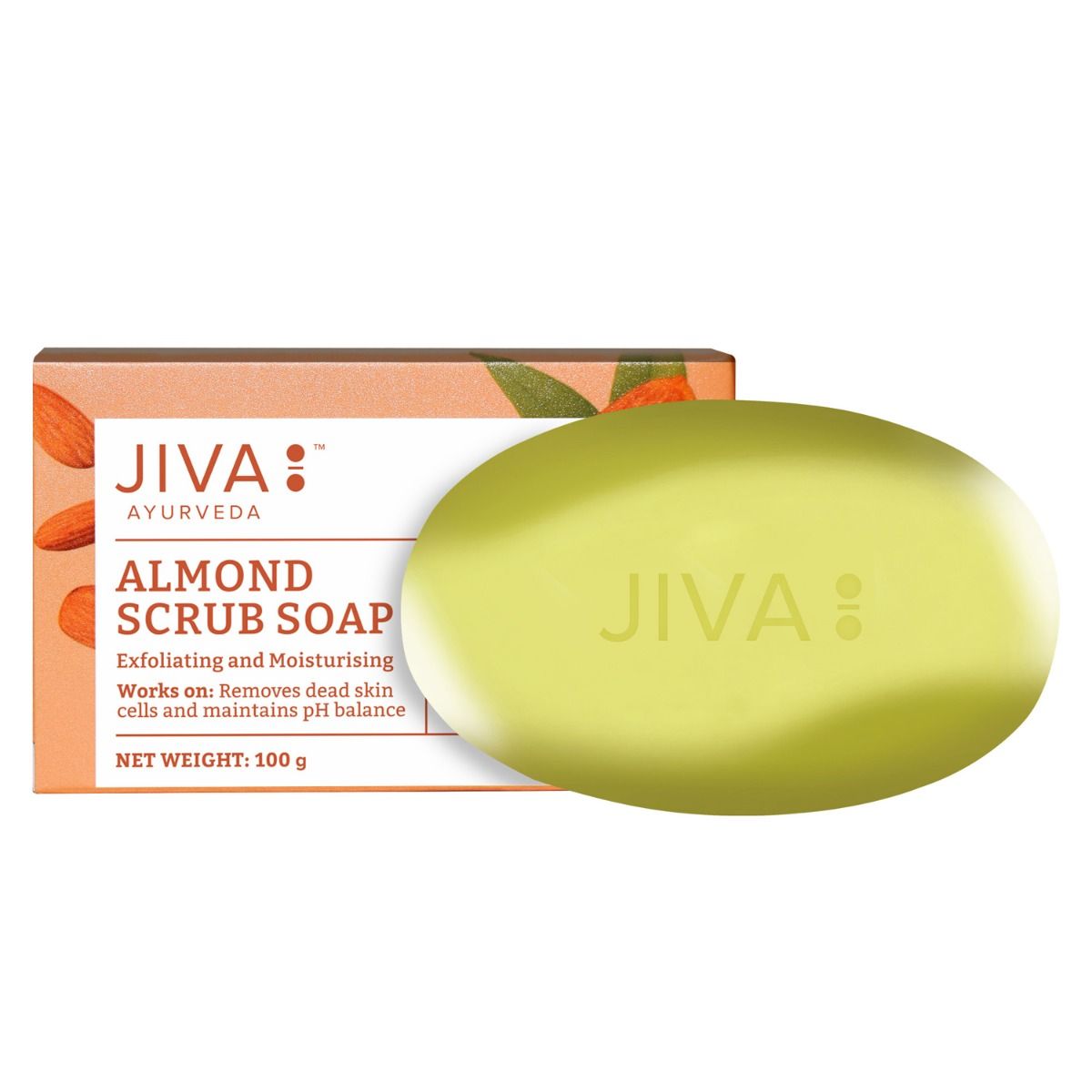 Jiva Almond Scrub Soap, 100 gm Price, Uses, Side Effects, Composition ...