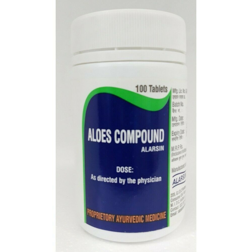 Aloes Compound, 100 Tablets Price, Uses, Side Effects, Composition ...