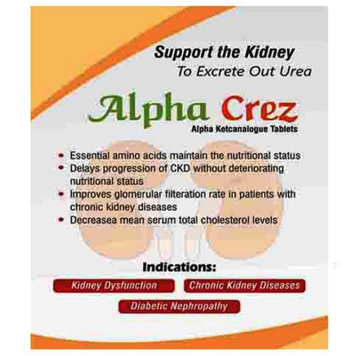 Alpha Crez Tablet 10's Price, Uses, Side Effects, Composition - Apollo ...