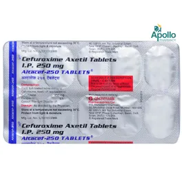 Altacef-250 Tablet | Uses, Side Effects, Price | Apollo Pharmacy