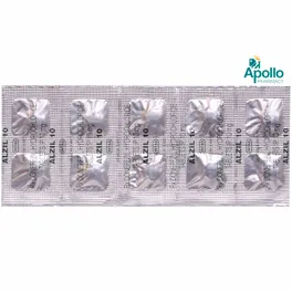 Alzil 10 Tablet | Uses, Side Effects, Price | Apollo Pharmacy