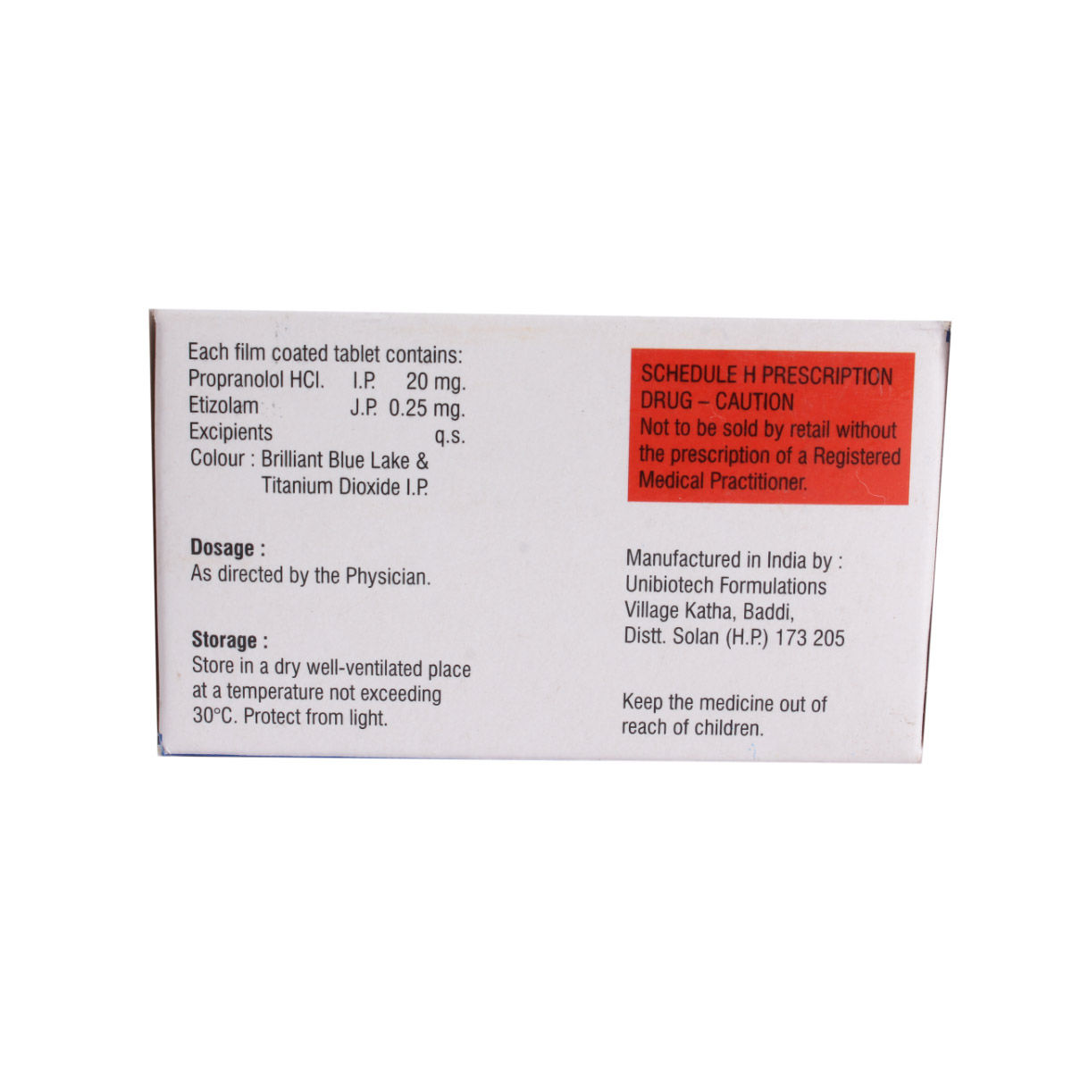 Ambulax-ETM Tablet 15's Price, Uses, Side Effects, Composition - Apollo ...
