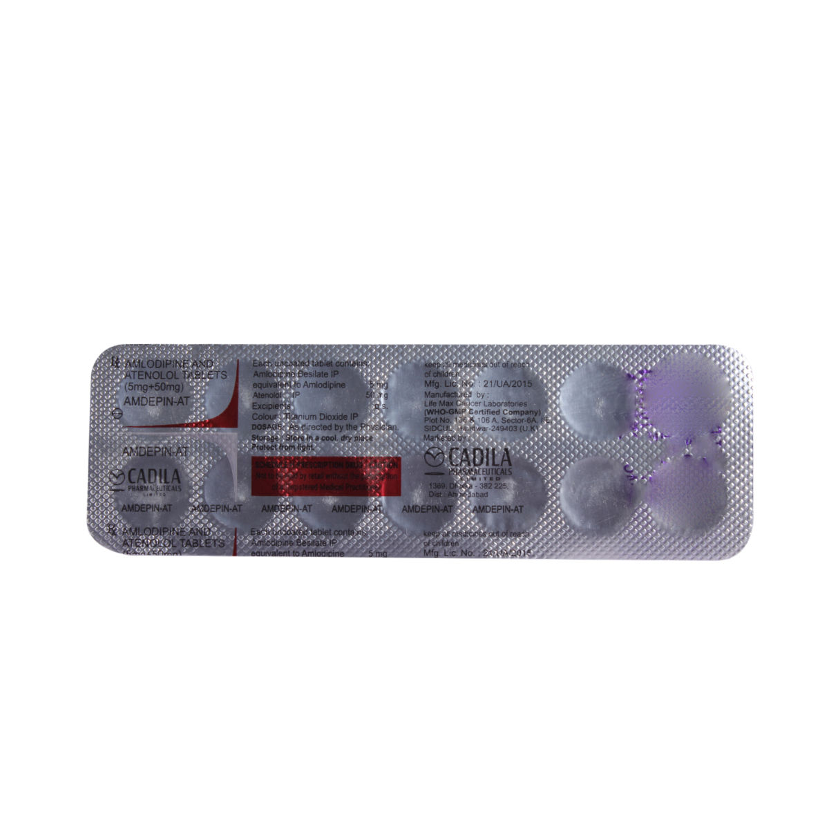 Amdepin AT Tablet 10's Price, Uses, Side Effects, Composition - Apollo ...