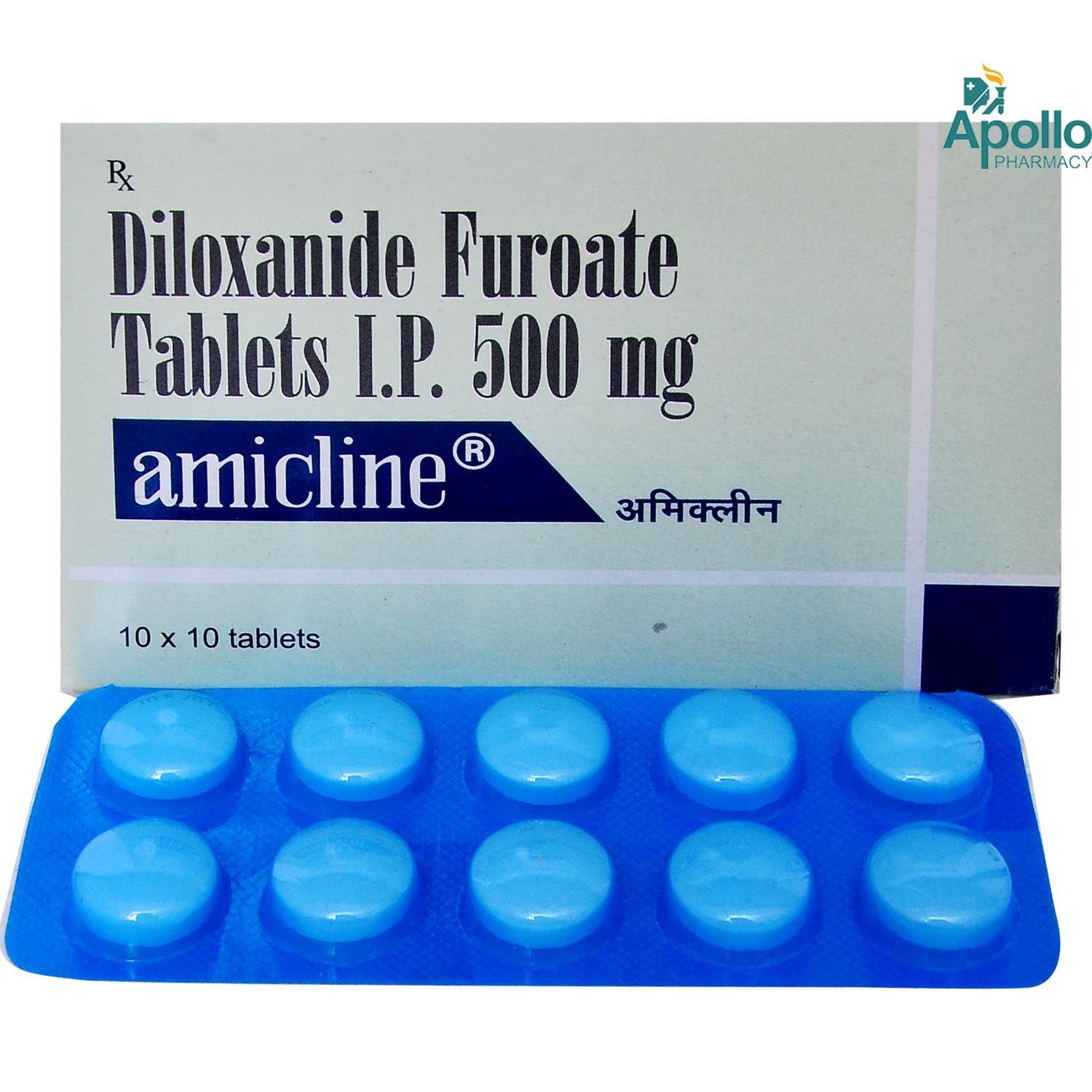 Amicline Tablet 10's Price, Uses, Side Effects, Composition - Apollo ...