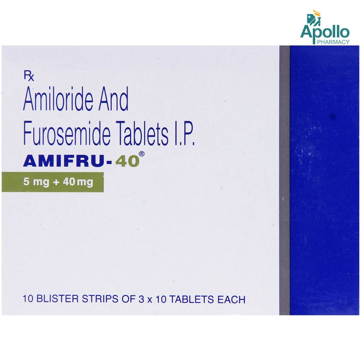 Amifru 40 Tablet | Uses, Side Effects, Price | Apollo Pharmacy