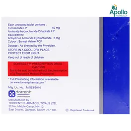 Amifru 40 Tablet | Uses, Side Effects, Price | Apollo Pharmacy