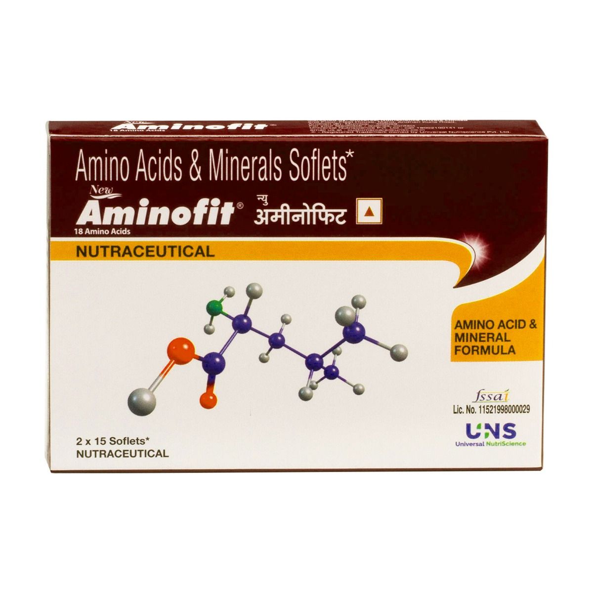 Aminofit New Soflet 15's Price, Uses, Side Effects, Composition ...