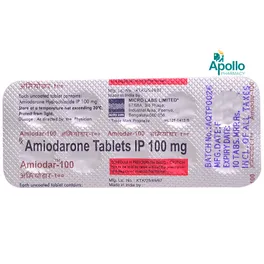 Amiodar 100 Tablet | Uses, Side Effects, Price | Apollo Pharmacy