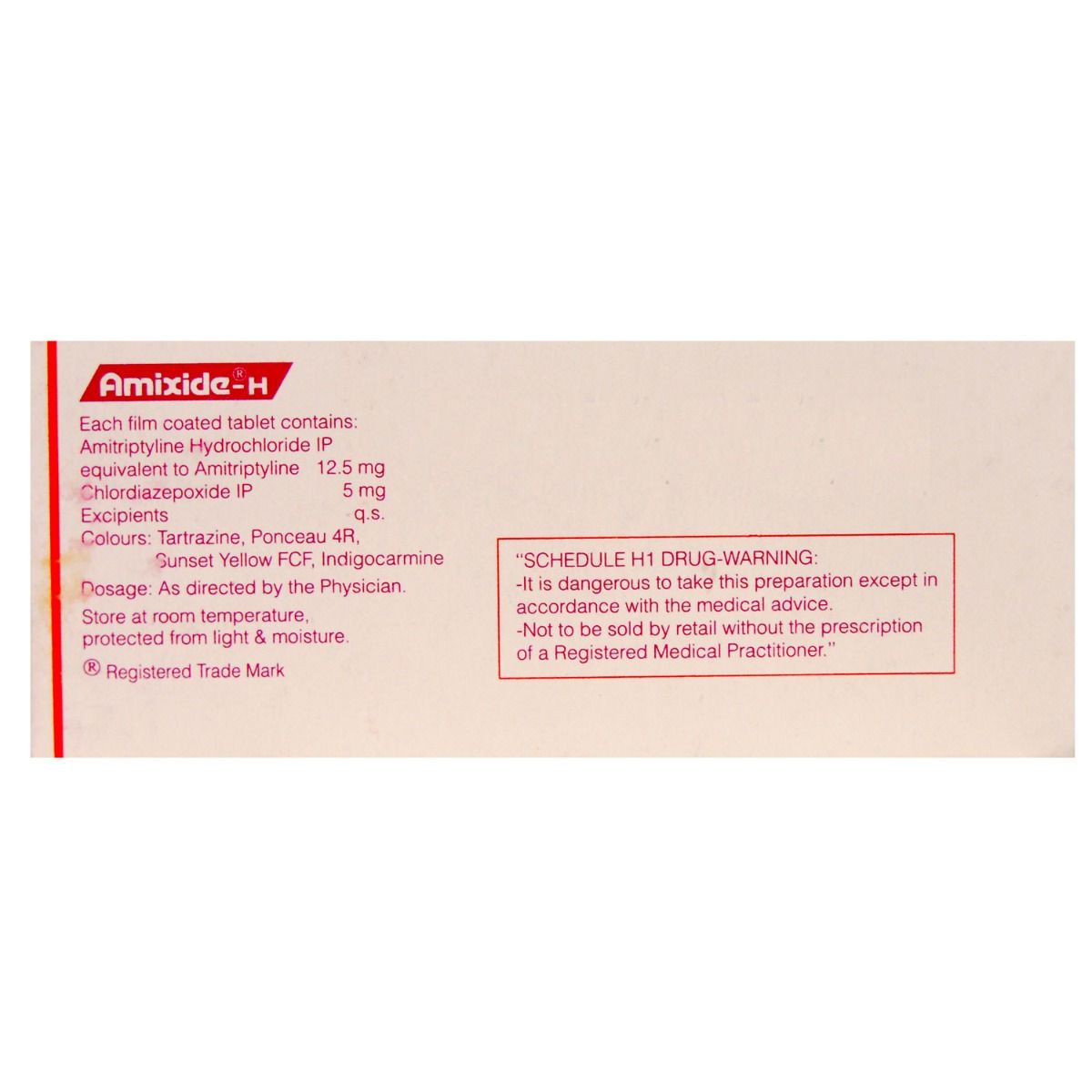 Amixide-H Tablet 10's Price, Uses, Side Effects, Composition - Apollo ...