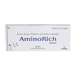 Buy Aminorich Capsule | 19 Minutes Delivery | Apollo Pharmacy