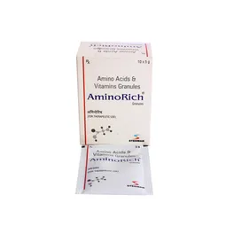 Aminorich Granules 5 gm | Uses, Side Effects, Price | Apollo Pharmacy