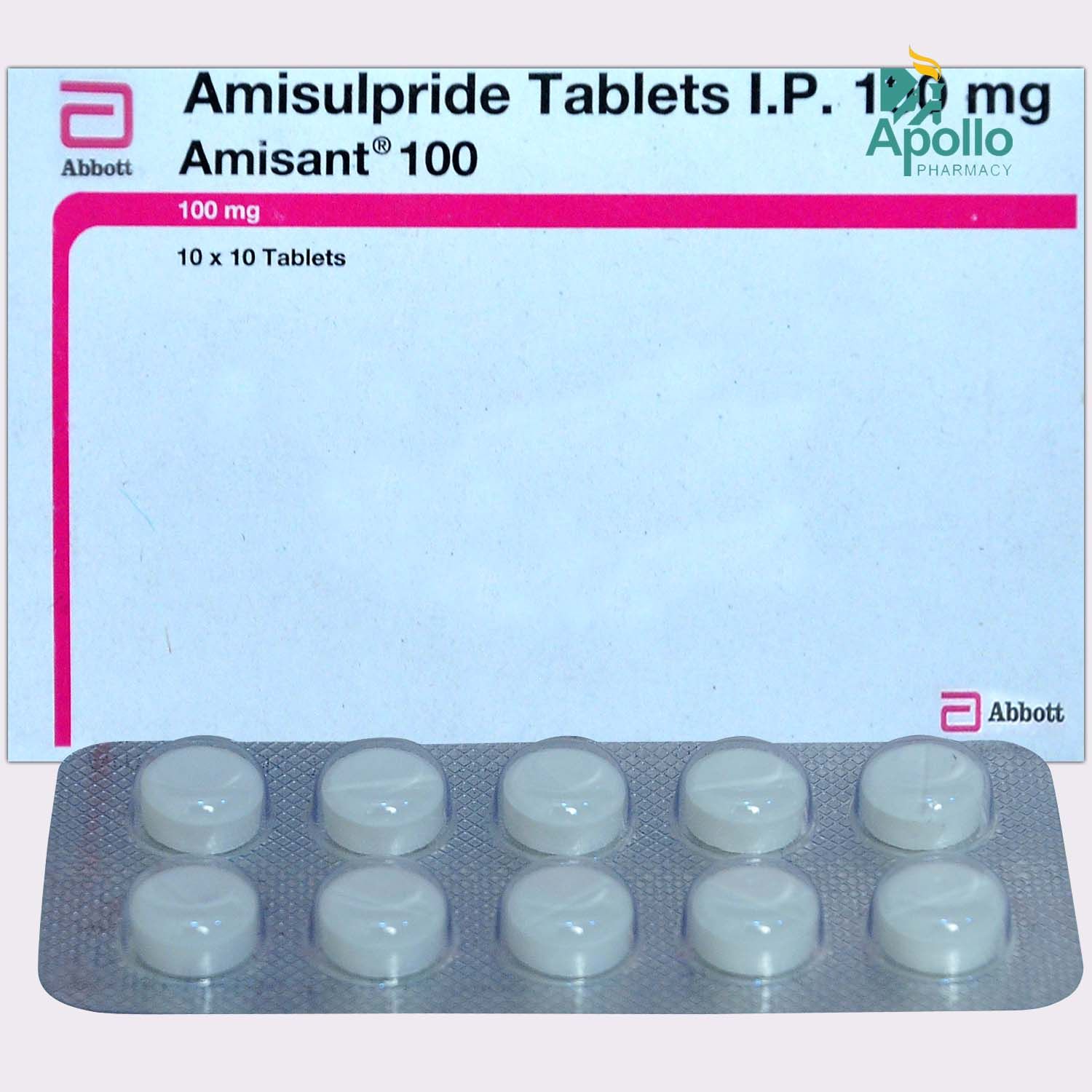 Amisant 100 Tablet 10's Price, Uses, Side Effects, Composition - Apollo ...