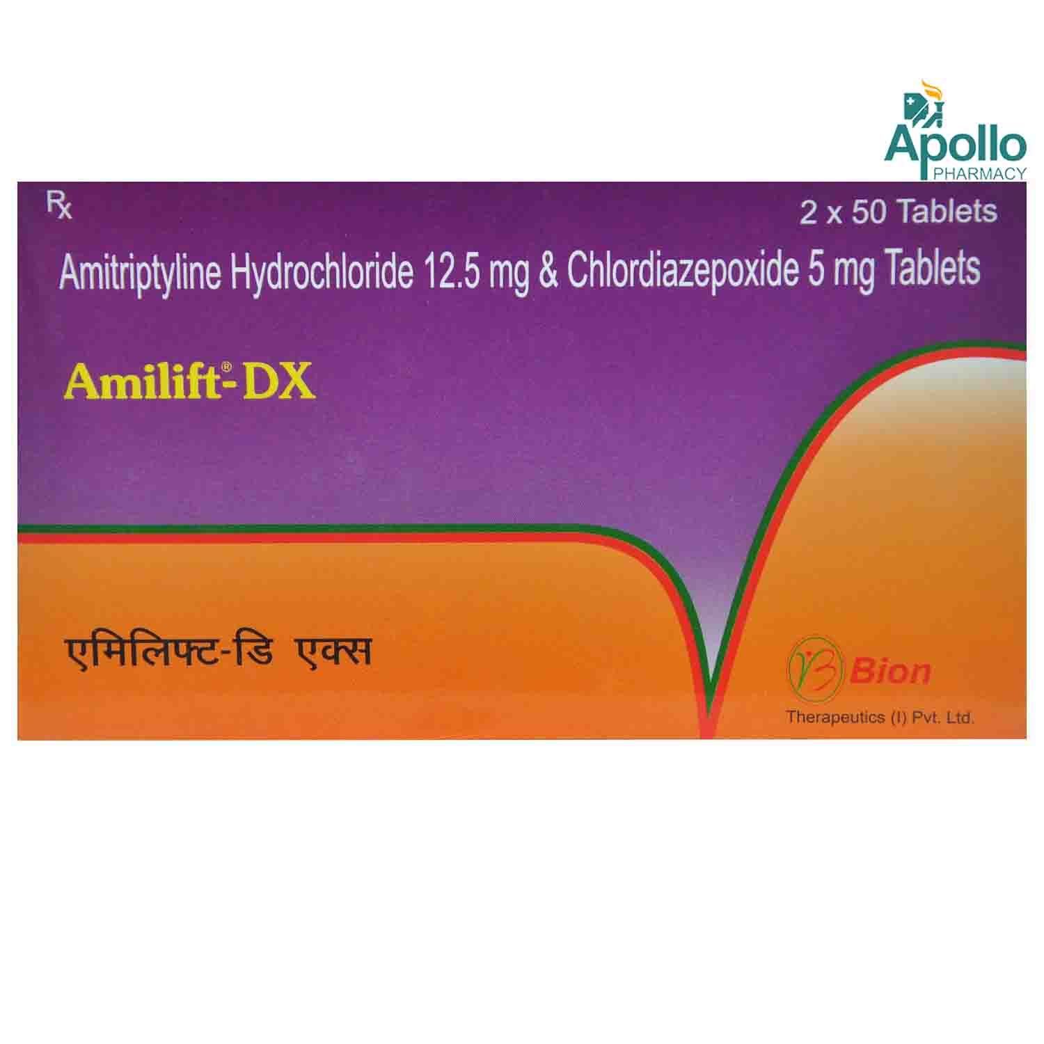 Amilift-DX Tablet 10's Price, Uses, Side Effects, Composition - Apollo ...