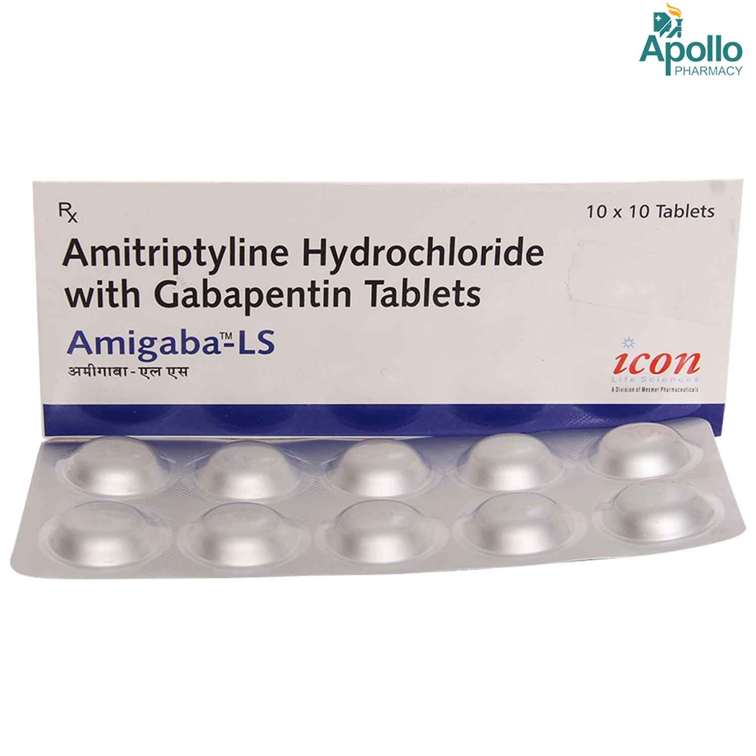 Amigaba-LS Tablet | Uses, Side Effects, Price | Apollo Pharmacy