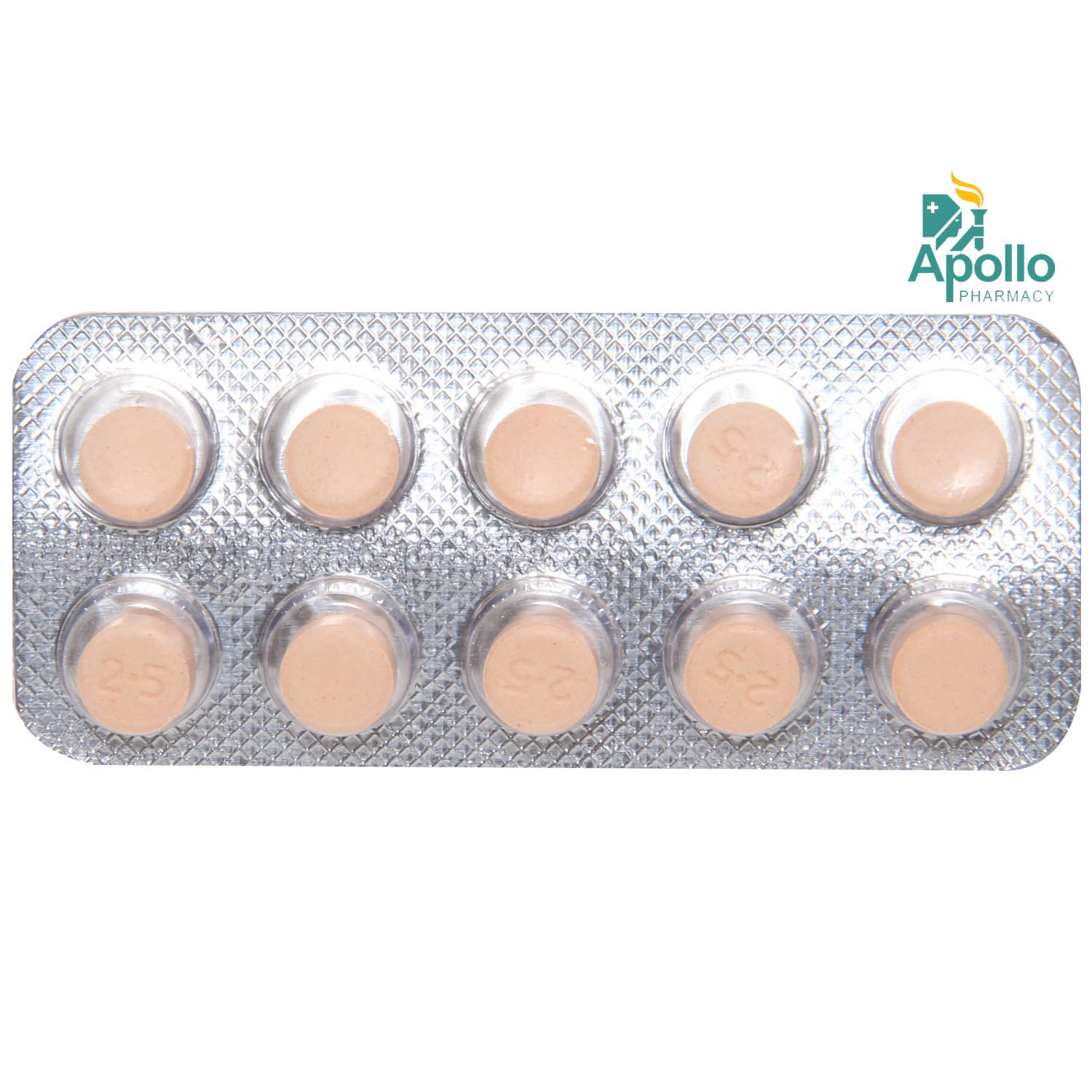 Amlopin-2.5 Tablet 10's Price, Uses, Side Effects, Composition - Apollo ...