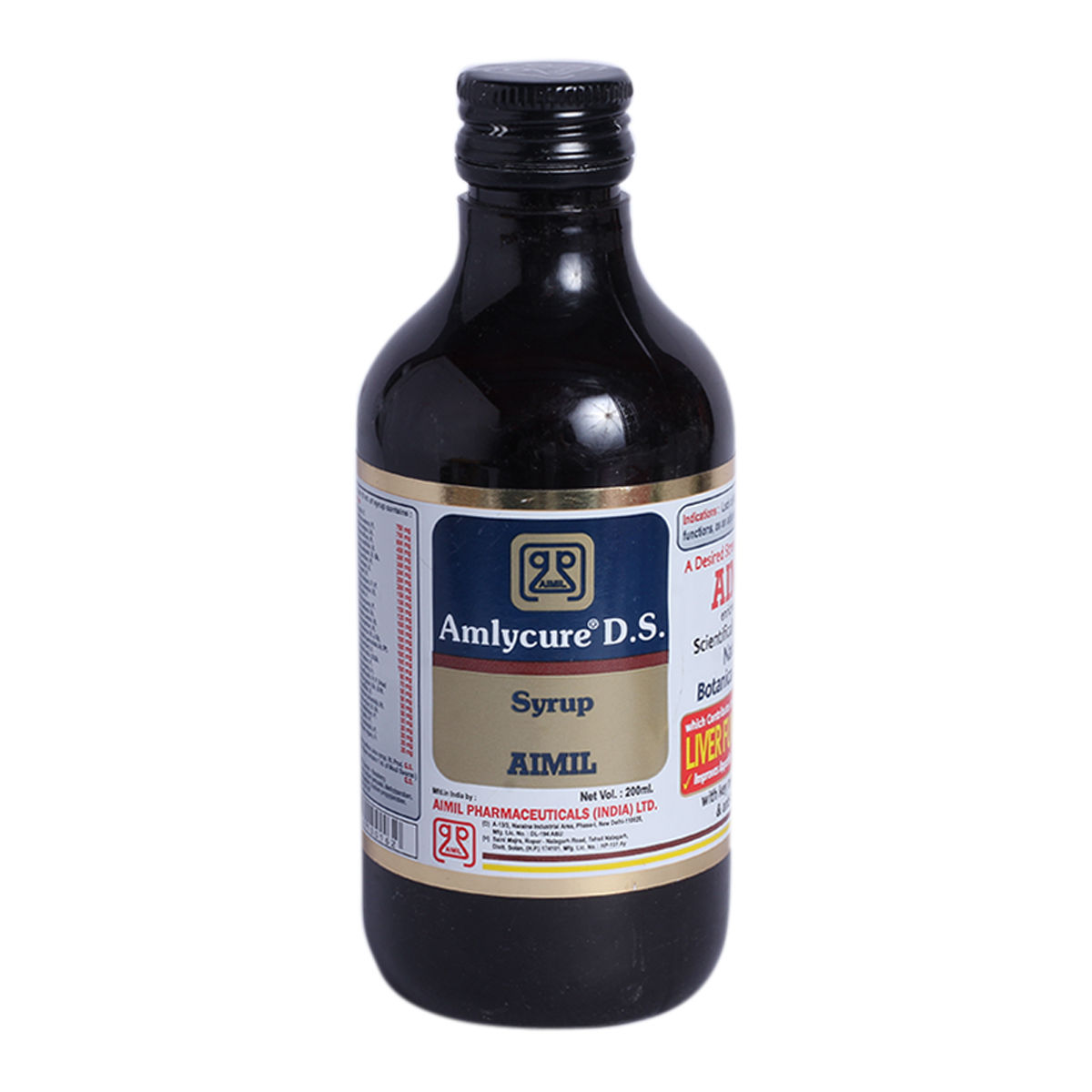 Buy Aimil Amlycure DS Syrup 200 ml | 19 Minutes Delivery | Apollo Pharmacy