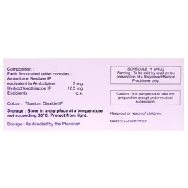 Amlokind H Tablet | Uses, Side Effects, Price | Apollo Pharmacy