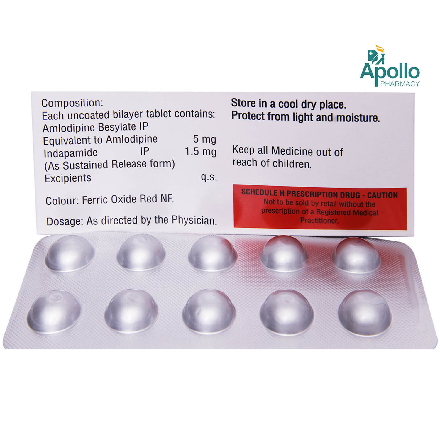 Amlodac D Tablet 10's Price, Uses, Side Effects, Composition - Apollo ...