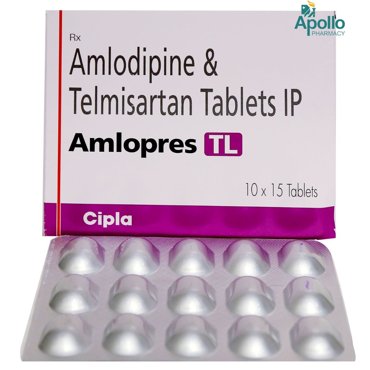 Amlopres T Tablet 10's Price, Uses, Side Effects, Composition - Apollo ...