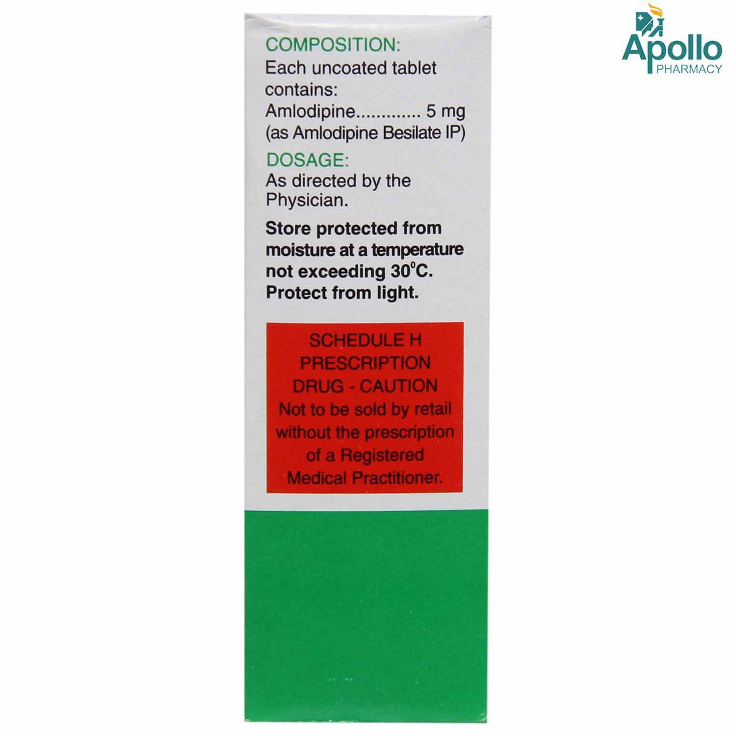 Amodep-5 Tablet 14's Price, Uses, Side Effects, Composition - Apollo ...
